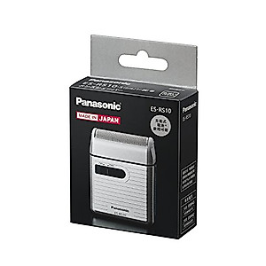 Panasonic Men's Shaver for Traveler ES-RS10-S Silver | DC3V (2 x AA Alkaline) (Japan Model)