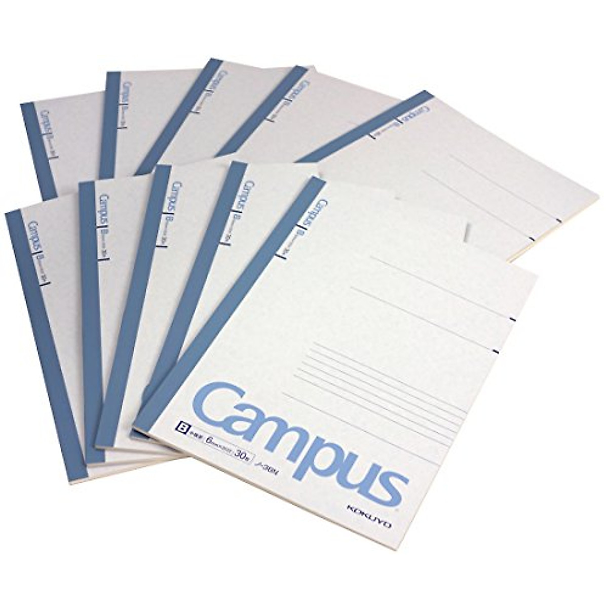 KOKUYO Campus Notebook (Semi-B5, Blue, Pack of 10) — 🛍️ The Retail Market