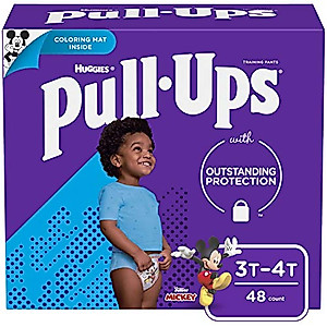 Huggies Pull-Ups, Boys Training Pants, 3T-4T, 48 Ct