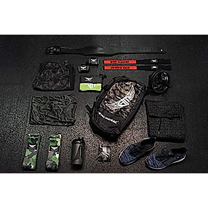 Gym Maniac Gym Bag with Shoe Compartment for Men and Women - Versatile Design Doubles as a Duffle, Backpack, Overnight and Crossbody - Workout Gear and Sports Accessories - Football, Cheer, Wrestling