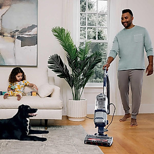 Shark UV900 Pet Performance Plus Lift-Away Upright Vacuum with DuoClean PowerFins HairPro and Odor Neutralizer Technology, Navy/Silver (Renewed)