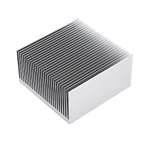 Awxlumv Large Aluminum Heat Sink 2.71"x2.71"x1.41"/ 69x69x36mm Heatsink High Power Cooling Plate 27 Fin Radiator GPU Cooler IC Module PC Computer Led PCB Charger Electronics Amplifier