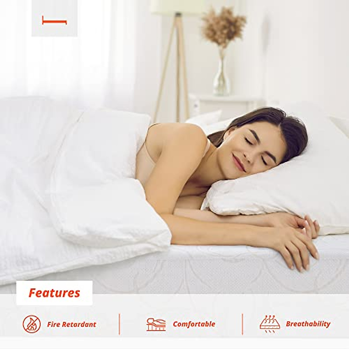 PrimaSleep 9 Inch Multi-Layered Memory Foam Full Mattress