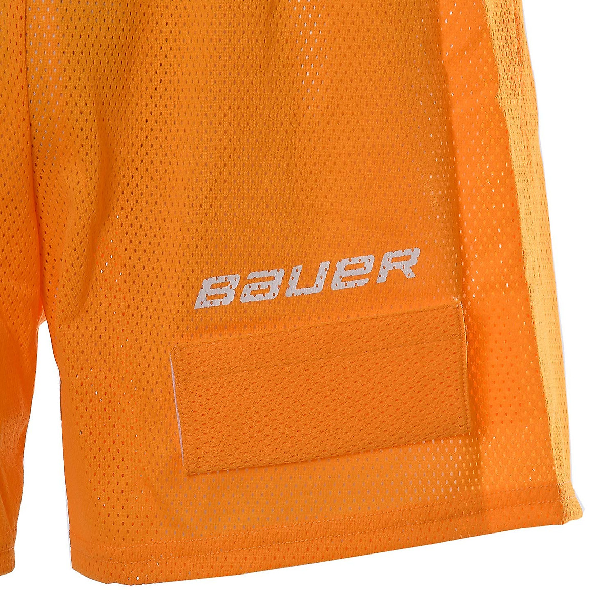 Bauer Core Mesh Jock Shorts, Orange, Men's, X-Large
