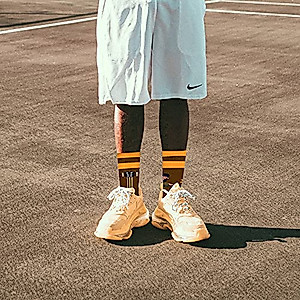 Funny Guitar Socks Men Teen Boys - Music Fun Novelty Crazy Funky Silly Crew Cool Socks 9-11 Musical Musician Guitar Teacher Valentines Day Gifts for Music Lovers Christmas Stocking Stuffers