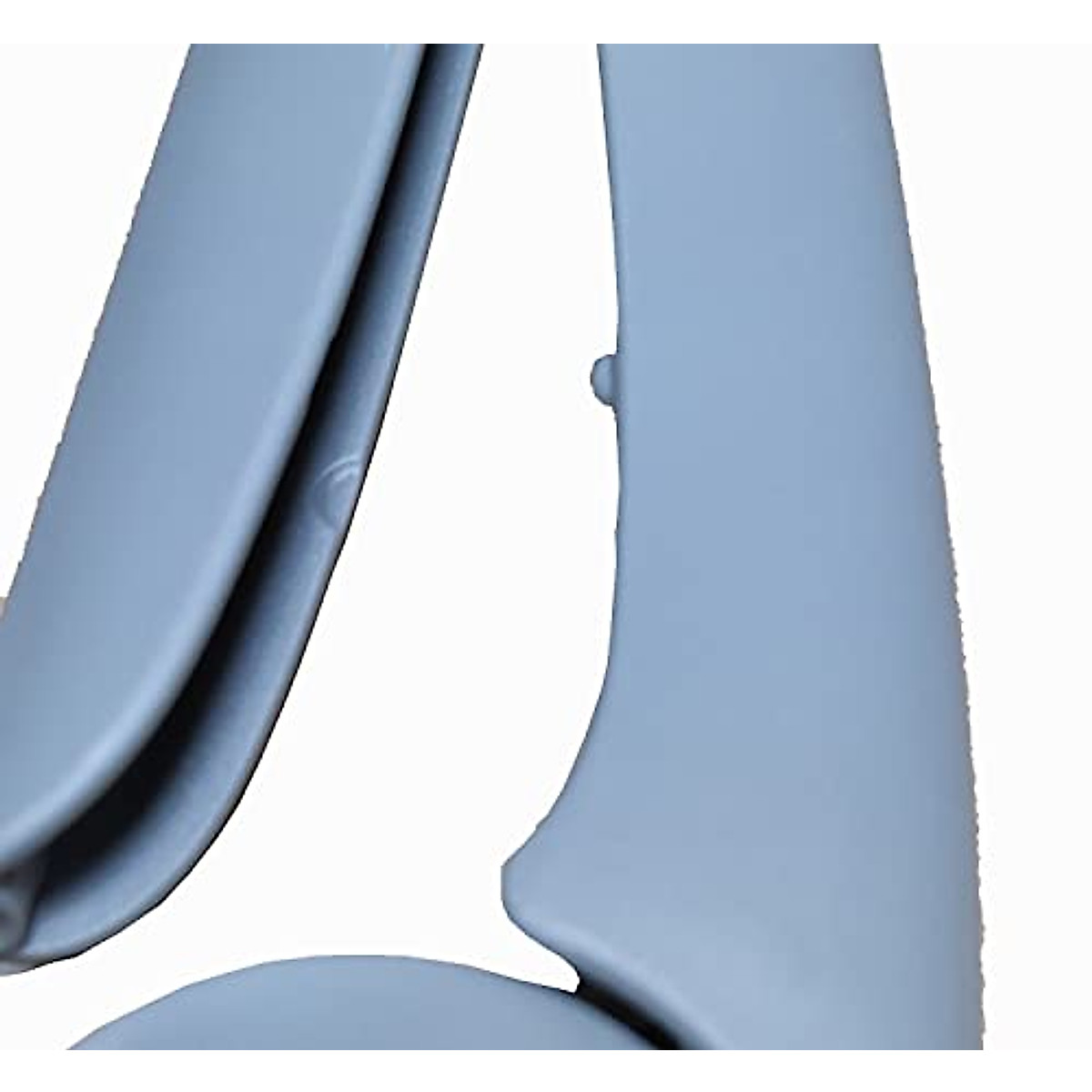 Fineget Collapsible Travel Shorts Skirt Shirt Socks Hangers with Clips Foldable Pants Clothes Plastic Suit Hangers Non Slip Closet Blue Organizer Retail Displays (Grey 2 Pcs, Pink 2 Pcs)