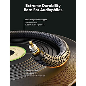 oldboytech 2 Pack Headphone Extension Cable, 3.5mm Extension [6.6ft/2M, Hi-Fi] Nylon-Braided Male to Female AUX Extension Cord Compatible with iPad iPod Speaker Smartphone Tablets & More