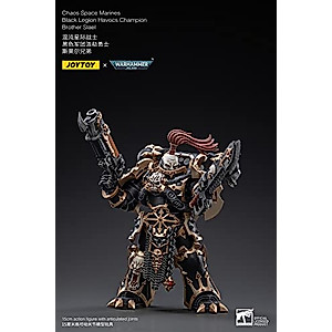 BLOOMAGE JOYTOY (BEIJING) TECH Warhammer 40K BLACKLEGION HAVOCS Champ SLAEL 1/18 FIG, Multi