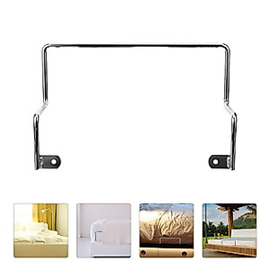 Kichvoe Mattress Retainer Bar Adjustable Mattress Slide Stopper Metal Mattress Stabilizers Non Slip Mattress Gripper for Beds in Place to Keep Mattress from Sliding Silver