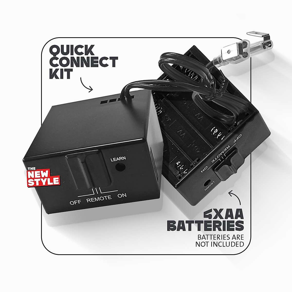 Gas Fireplace Remote Control On/Off System,for Millivolt Valve Appliance.for skytech, Ambient, Majestic and More