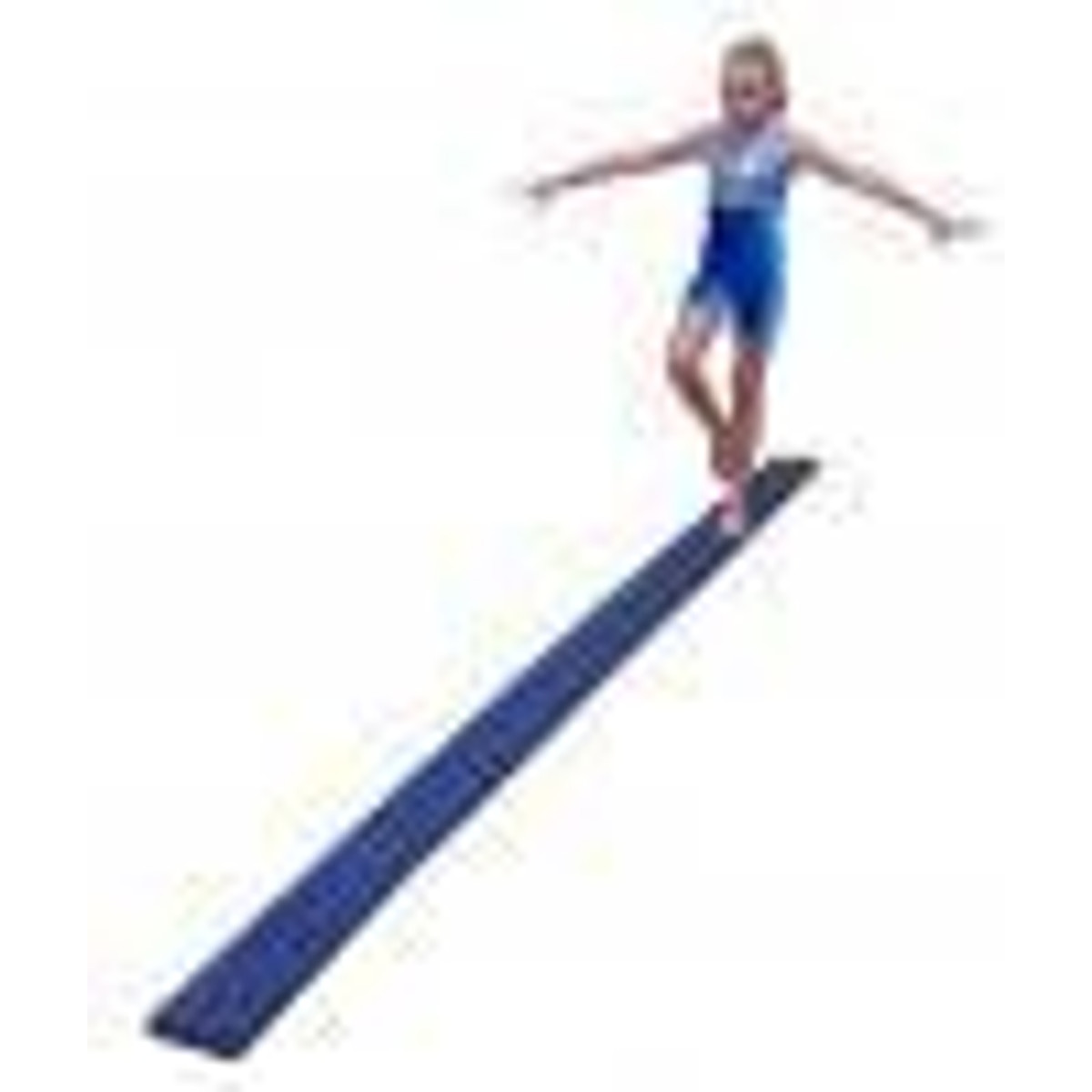 Gymnastics Flexible Roll-Up Foam Training Balance Beam! -(TEAL)