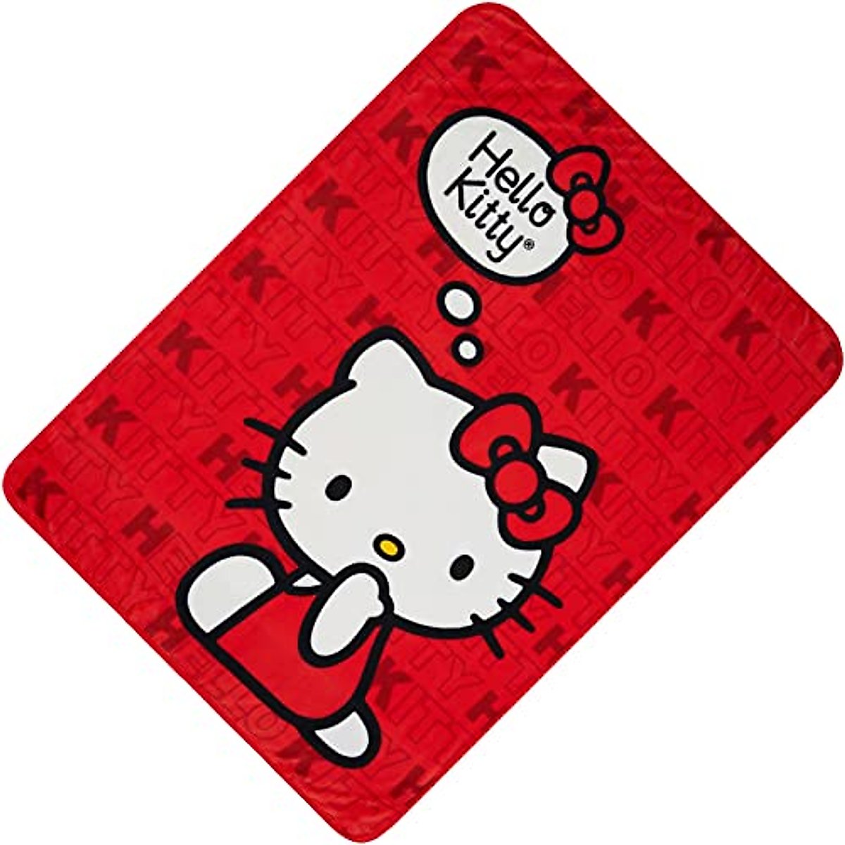 Northwest Hello Kitty Fleece Throw Blanket - Hello Kitty Plush Fleece Throw - Hello Kitty Throw Blanket (Hello Kitty)