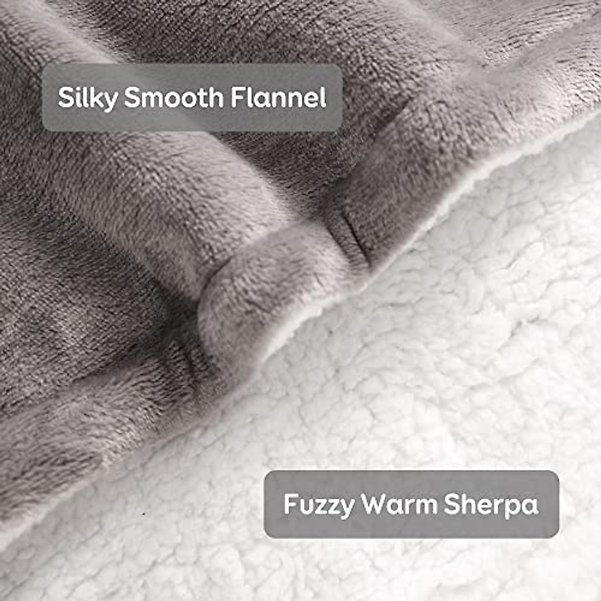 Pawque Wearable Blanket for Adults Women Men, Super Warm and Cozy Oversized Sweatshirt, Big Blanket Hoodie with Dolman Sleeves and Giant Pocket, One Size Fits All, Grey