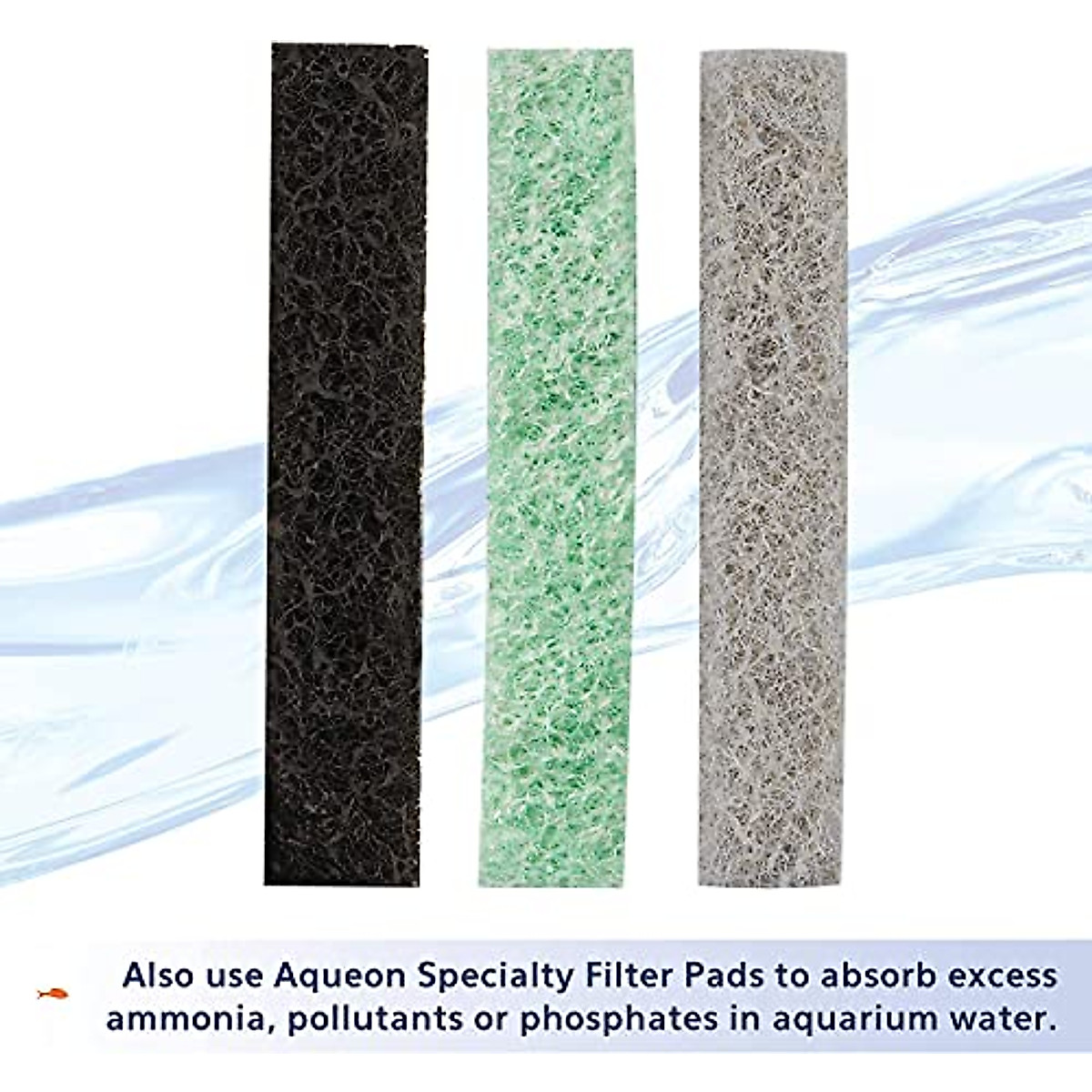 Aqueon 12 Pack of Replacement Filter Cartridges, Large, for QuietFlow Aquarium Filters