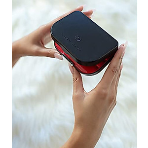 Lash Dime 3 Tier Eyelash Case - Holder, Easy to Open Lash Storage Case, Lash Case Perfect for Travel, Eyelash Holder Organizer, False Eyelash Case, Mirror Included