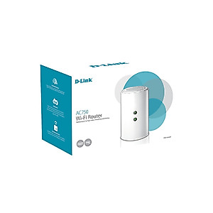 D-Link Wireless AC 750 Mbps Home Cloud App-Enabled Dual-Band Broadband Router (DIR-817LW)
