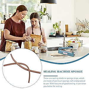 Sealer Replacement Elements 2pcs Sealer Sponge Sealing Machine Repair Parts Hand Part Sealer Sponge Strips