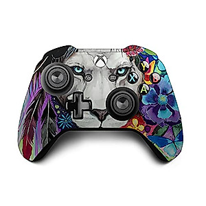 Head Case Designs Officially Licensed Pixie Cold King Of The Lions Art Mix Vinyl Sticker Gaming Skin Decal Cover Compatible With Xbox One S Console and Controller Bundle