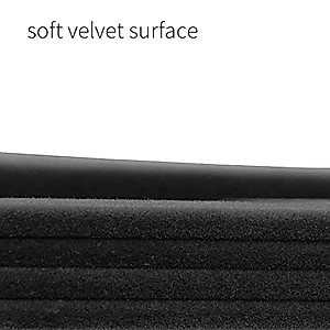 ManGotree Velvet Suit Hangers with 360 Swivel Gold Hook, Non-Slip Coat Hangers, Ultra-Slim Space Saving Hangers, Sturdy & Durable Clothes Hangers, 36 Pack (Black)