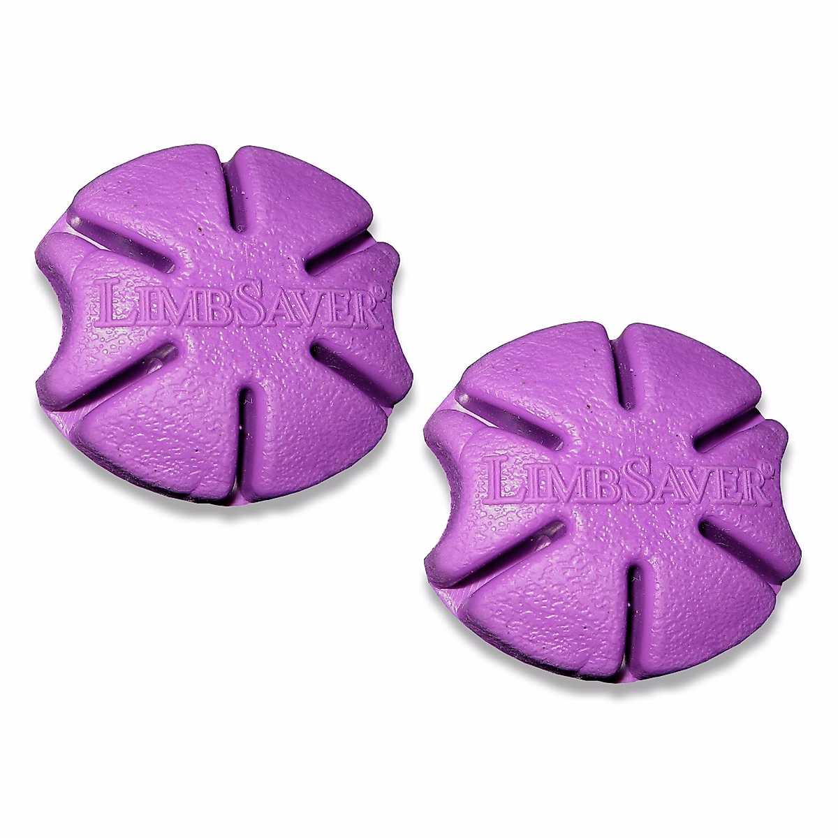 LimbSaver UltraMax Dampener for Solid Limb Compound Bows, Purple, 2-Pack