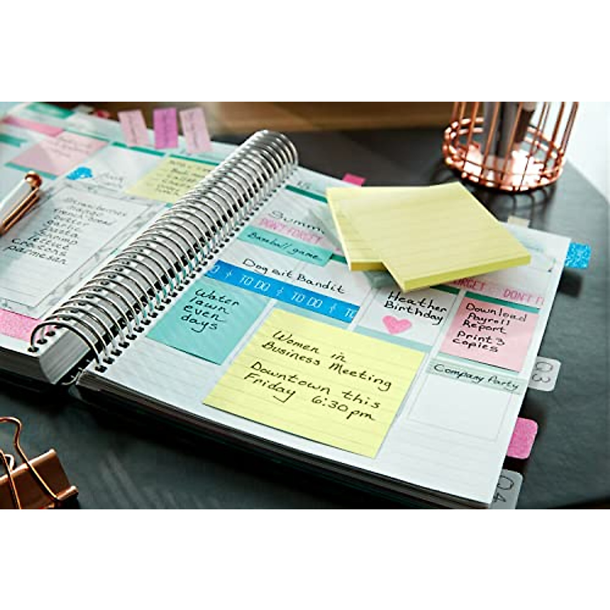 Post-it Pop-up Notes 3x3 in, 6 Pads, America's’s #1 Favorite Sticky Notes, Canary Yellow, Clean Removal, Recyclable (R335)