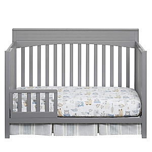 Oxford Baby Harper Crib to Toddler Bed Guard Rail Conversion Kit, Dove Gray, GreenGuard Gold Certified 0.75x18.50x11.13 Inch (Pack of 1)