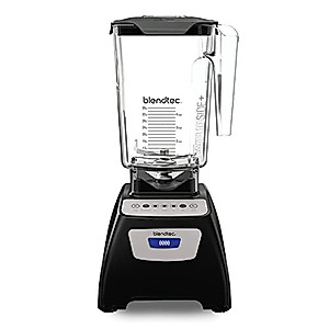 Blendtec Classic 570 Blender, 90 oz WildSide+ Jar - Kitchen Blender - Black