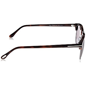 Tom Ford Henry FT0248 Sunglasses-52A Light Ruthenium/Havana (Gray Lens)-51mm