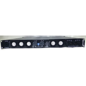 CVR D-3302 Series Professional Power Amplifier One Space 3300 Watts x2 at 8Ω BLK