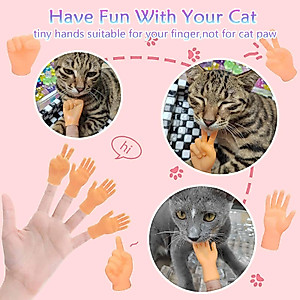 Tiny Hands,20Pcs Miniature Little Hands Realistic Design Funny Mini Hands for Fingers Gifts Prank Gag Party Favors