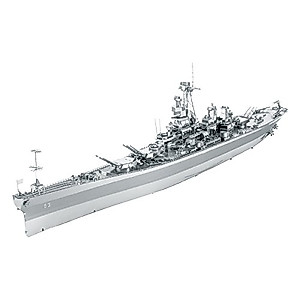 Fascinations Metal Earth Premium Series USS Missouri (BB-63) 3D Metal Model Kit