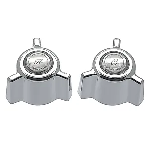 Danco 88089 Hot/Cold Handles for Crane Faucets, Chrome