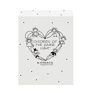 Enesco 6006425 Children of the Inner Light Friends Precious Moments Utensil Holder Spoon Rest, 9 Inch by 5 Inch, White