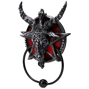 Nemesis Now B4474N9 Black Baphomet Door Knocker 20.5cm