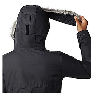 Columbia Women's Suttle Mountain Long Insulated Jacket, Black, X-Large