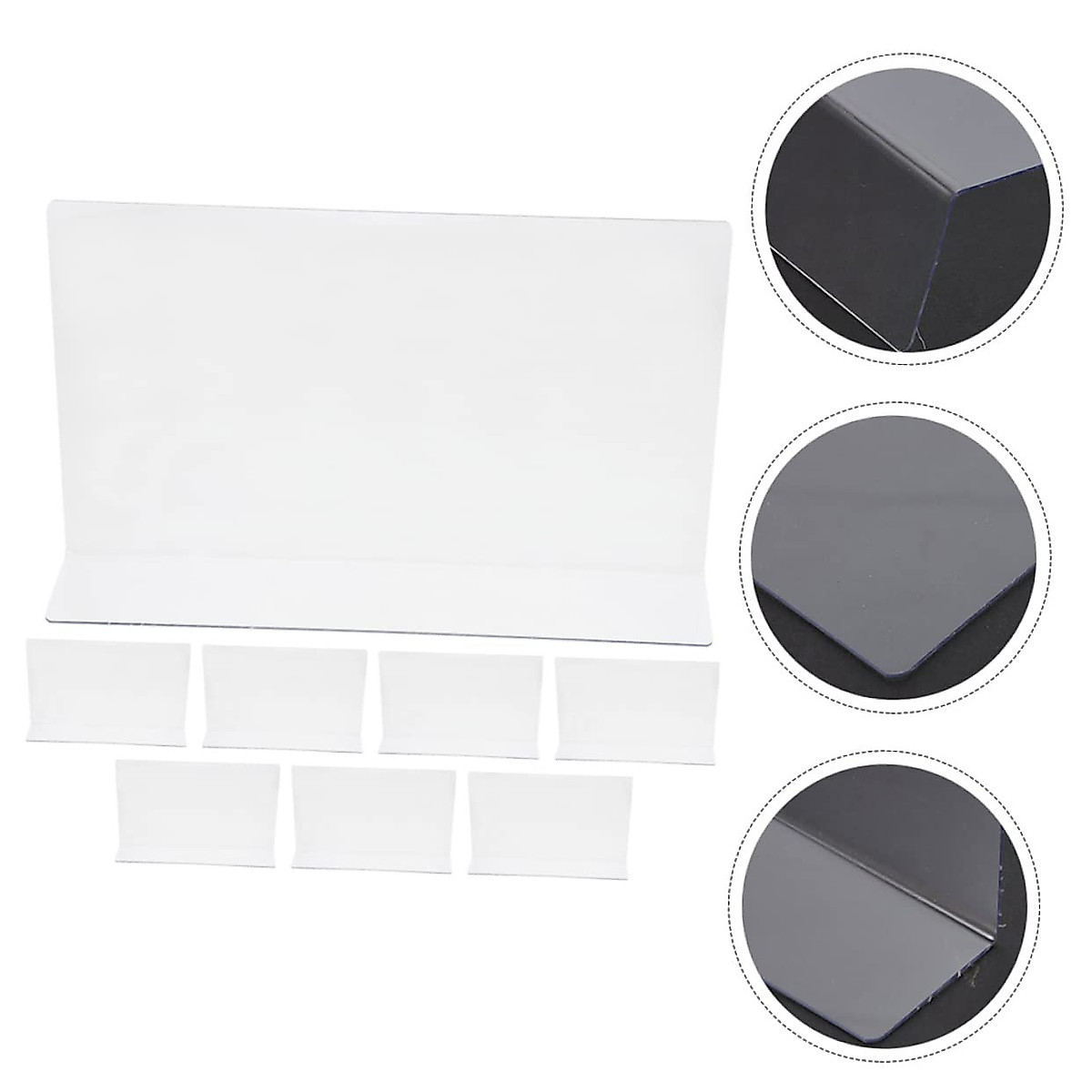 8 Pcs Shelf Dividers Closet Organizer Shelf Separators Neat Tidy Closets Shelves
