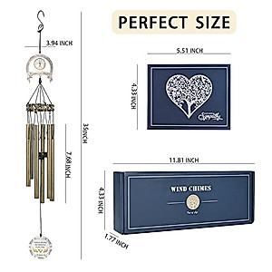 Wind Chimes for Outside,Memorial Wind Chimes with Tree of Life Symbol,Sympathy Wind Chimes for Loss of Loved One,Windchimes in Memory of a Loved One,Tree of Life Wind Chimes Perfect for Garden Decor