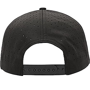 SHANKITGOLF Skull & Crossbones Golf Hat - Adjustable, Breathable, Snapback Trucker Hat - Funny Skull Cap, Perfect for Golfing, Hiking, Fishing, Running & Outdoor Activities (Black)