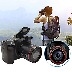 PENCHEN Digital Camera 16X F-ocus Zoom Design Resolution 1920 * 1080 Supported S D Card 4 * AA Batter-y Powered Operated for Photos Taking S-tudio