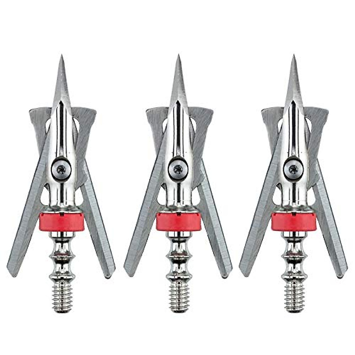 RAGE Hypodermic Crossbow Broadhead, 100g, Multi (39600),silver