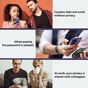 [2023 New Safety Lock+Camera Protector] Magnetic Case for iPhone 14 Pro Max,[100% Screen Sensitivity ][Anti-Peeping Screen Protector] Double Sided 9H Glass Privacy Case for iPhone 14 Pro Max