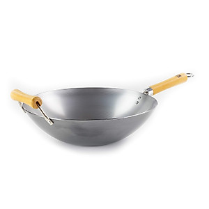 School of Wok - 14"/36cm Carbon Steel Wok