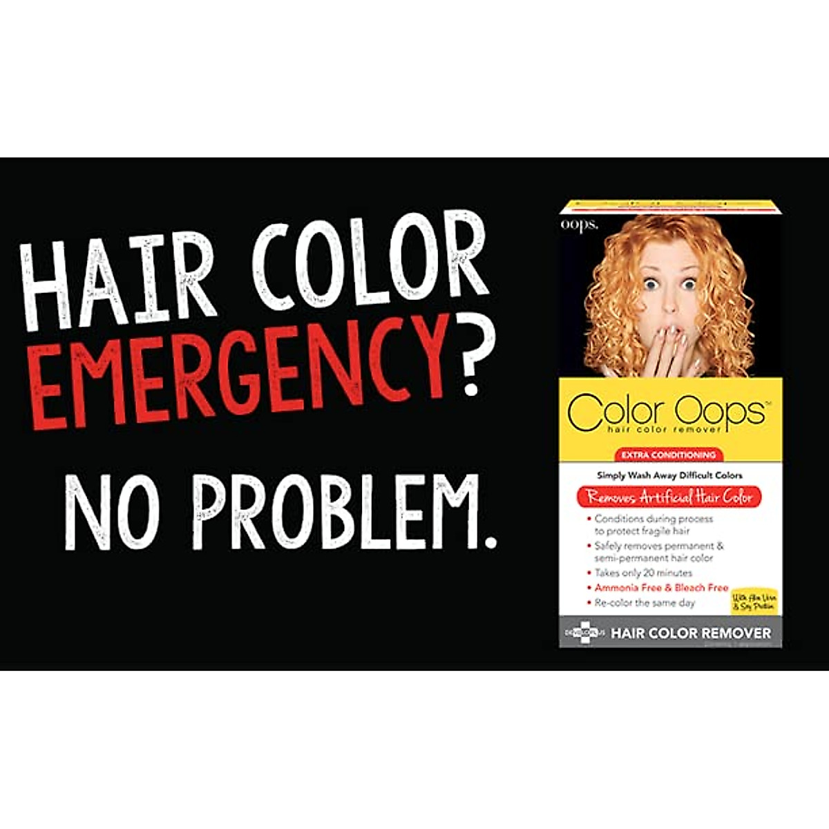 Color Oops Hair Color Remover Extra Conditioning 4oz. (Pack of 2)