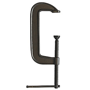 BESSEY 540-5 Ductile Alloy C-Clamp, 5 In. x 2 1/2 In. Throat Depth & 2,250 lb Clamping Force