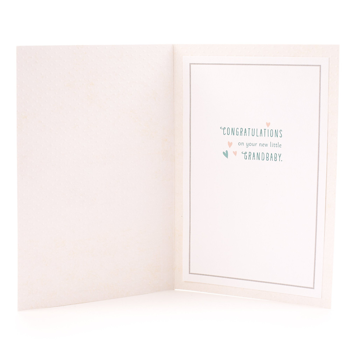 Hallmark Baby Greeting Card for Grandparents (Warm and Cuddly New Grandbaby)