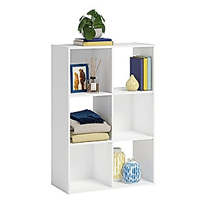 Sauder 6-Cube - 1/2" Construction, White Finish