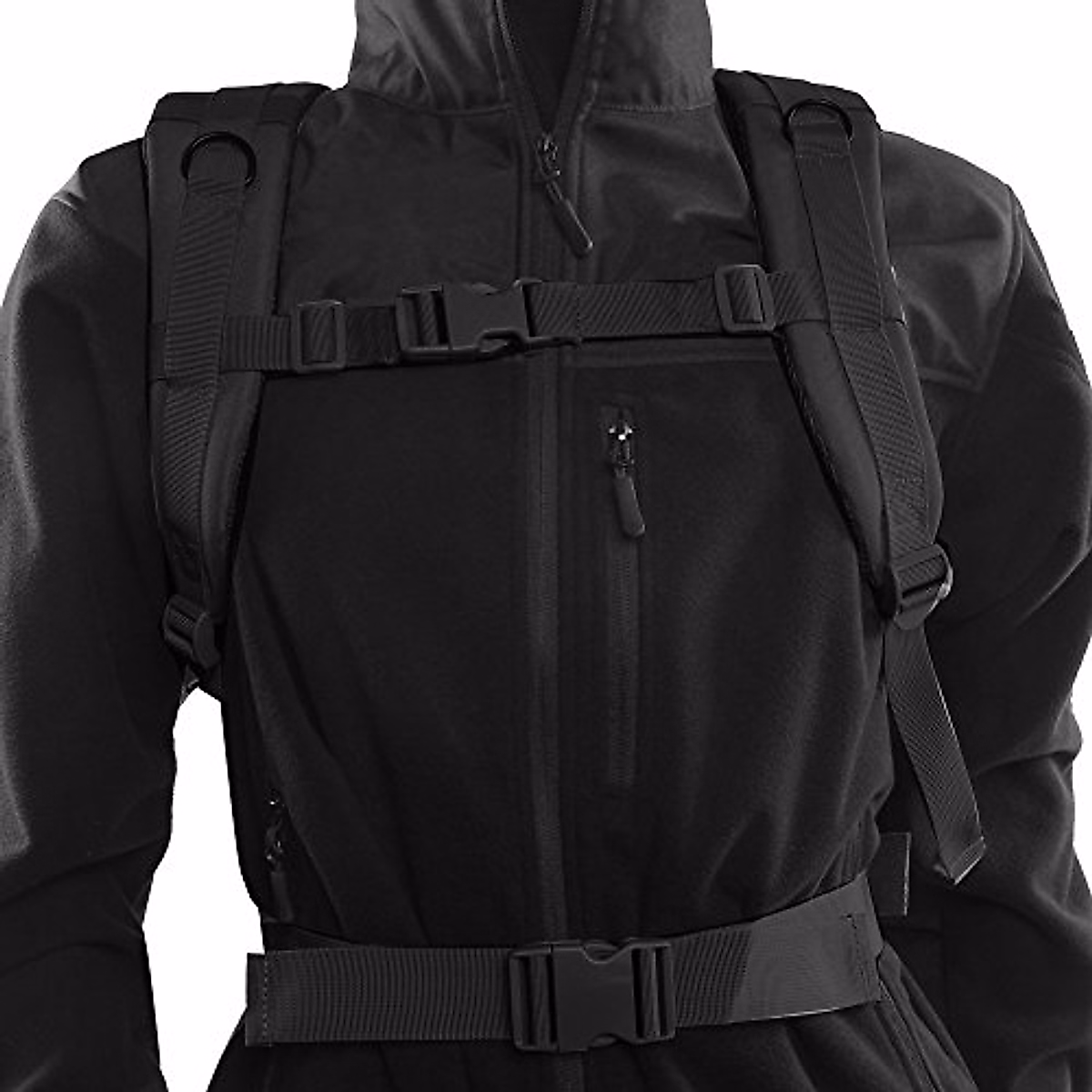 Highland Tactical Men's Vantage Tactical Backpack, Black, One Size