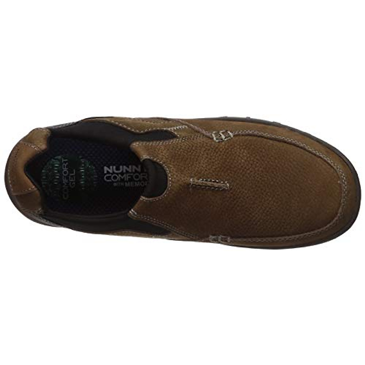 Nunn Bush Men's Quest Slip On Rugged Casual Loafer, Tan Multi, 14 Medium