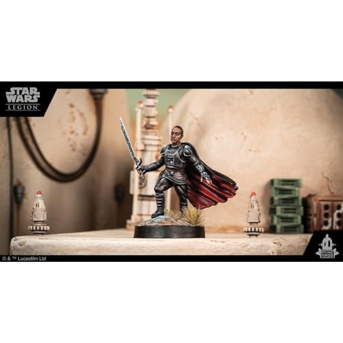 Star Wars: Legion Moff Gideon Commander Expansion - Lead with Cunning Tactics! Tabletop Miniatures Strategy Game for Kids and Adults, Ages 14+, 2 Players, 3 Hour Playtime, Made by Atomic Mass Games