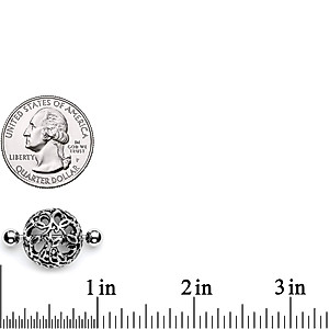 Body Candy Womens 14G Nipplerings Piercing 9/16" Steel Framework Twining Vines 2Pc Nipple Shield Set 14mm